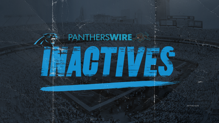 Panthers Week 16 inactives: Major offensive starter out vs. Bucs