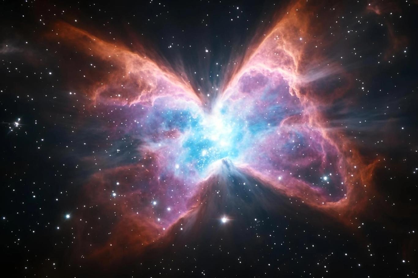 Teleskop Jamese Webba zabodoval: Záběry ohnivého motýla berou dech ...