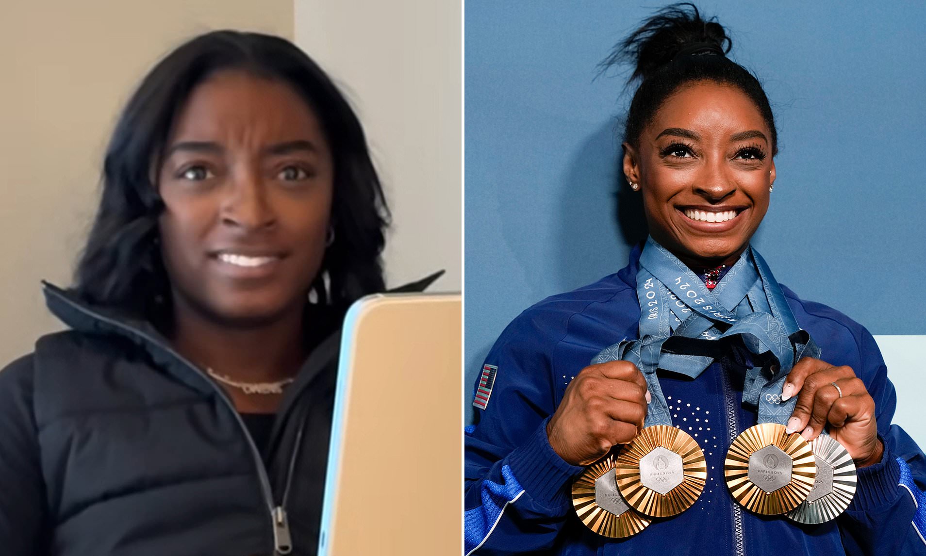 Disgusted Simone Biles's furious answer after being asked if she wishes ...