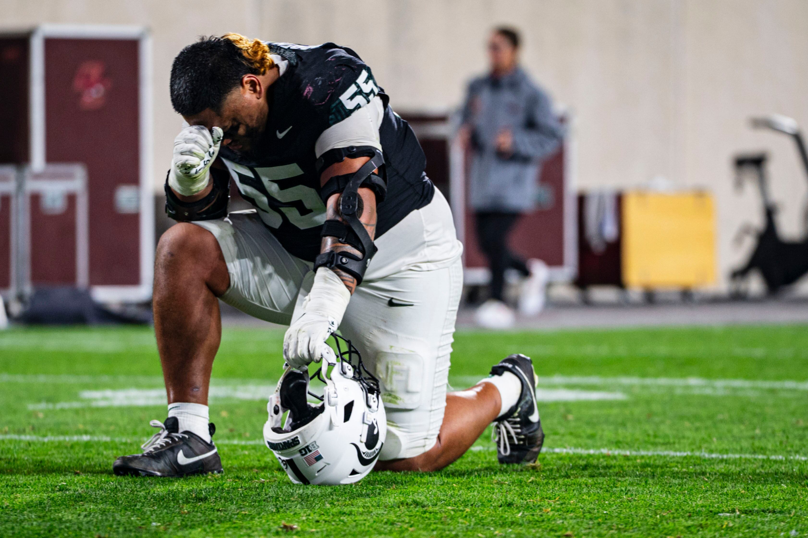 PFF grades, snap counts: Unsung heroes pop after Michigan State’s OT ...