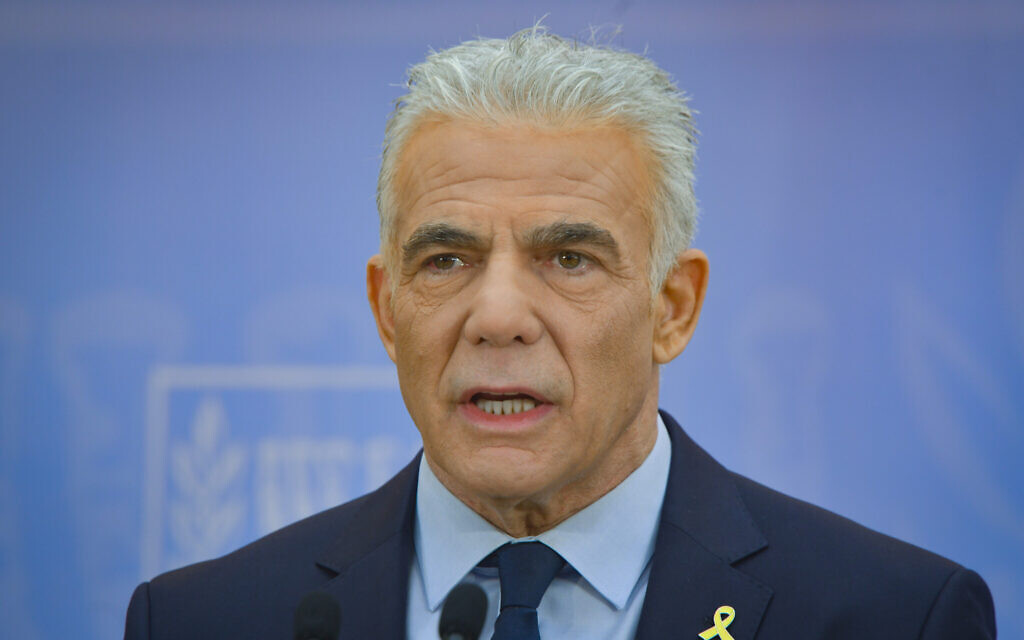 Lapid: Israel is failing to respond to Gaza mediators’ offer