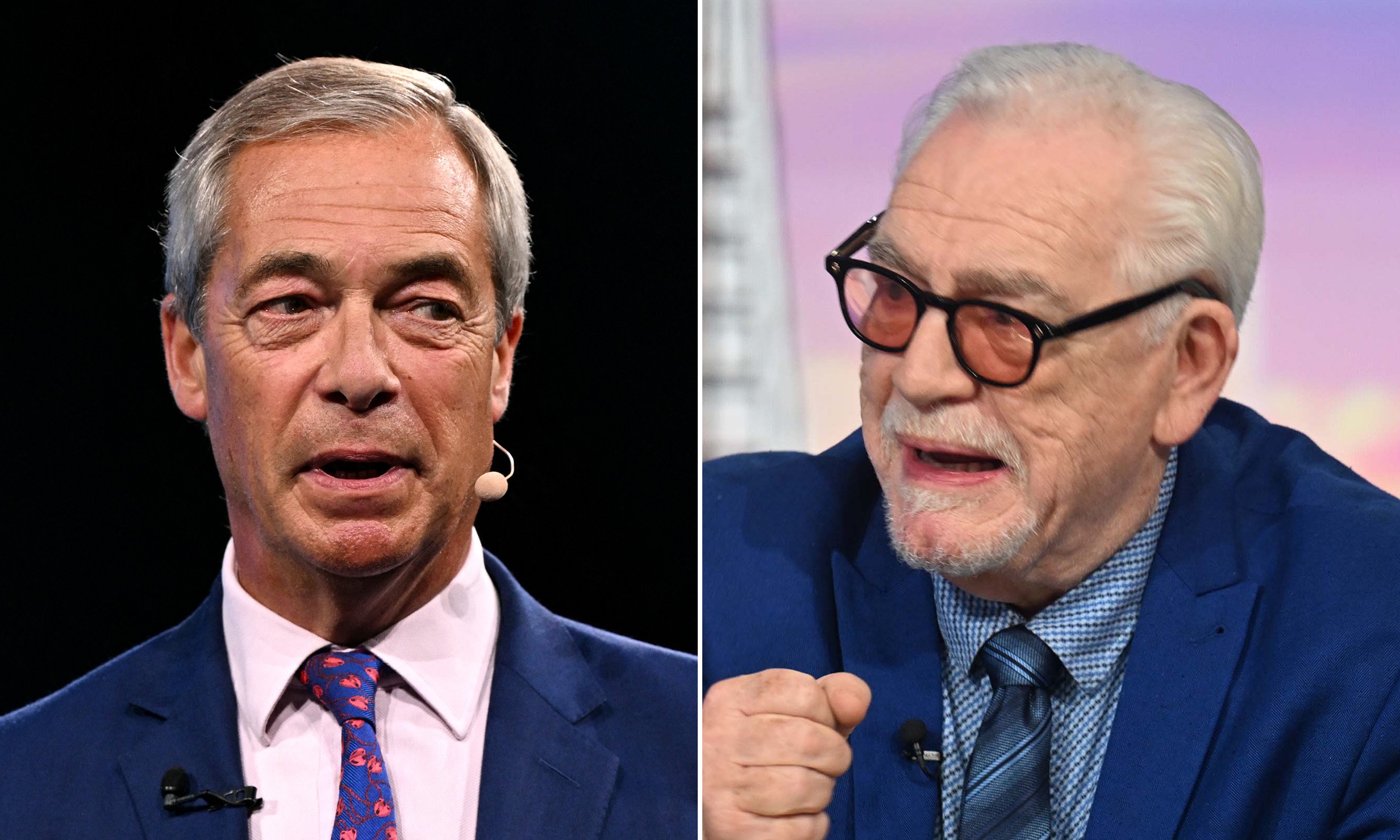 Brian Cox slams Nigel Farage as 'selfish, venal bully'