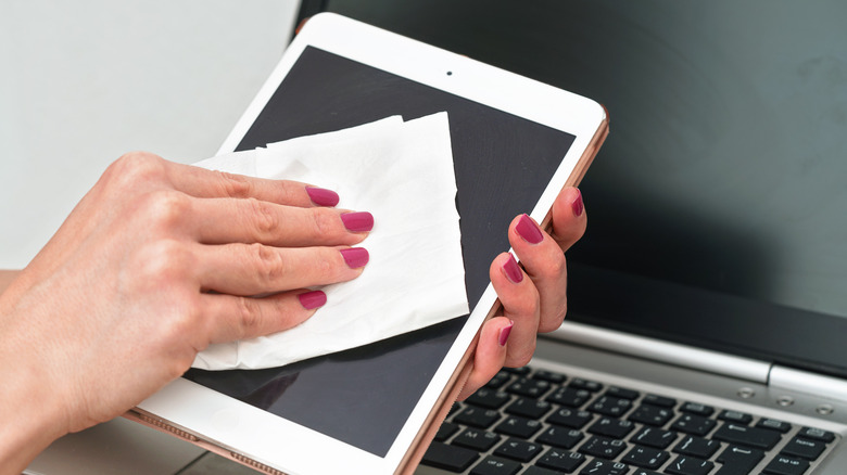 Common Things You Shouldn't Clean With A Paper Towel