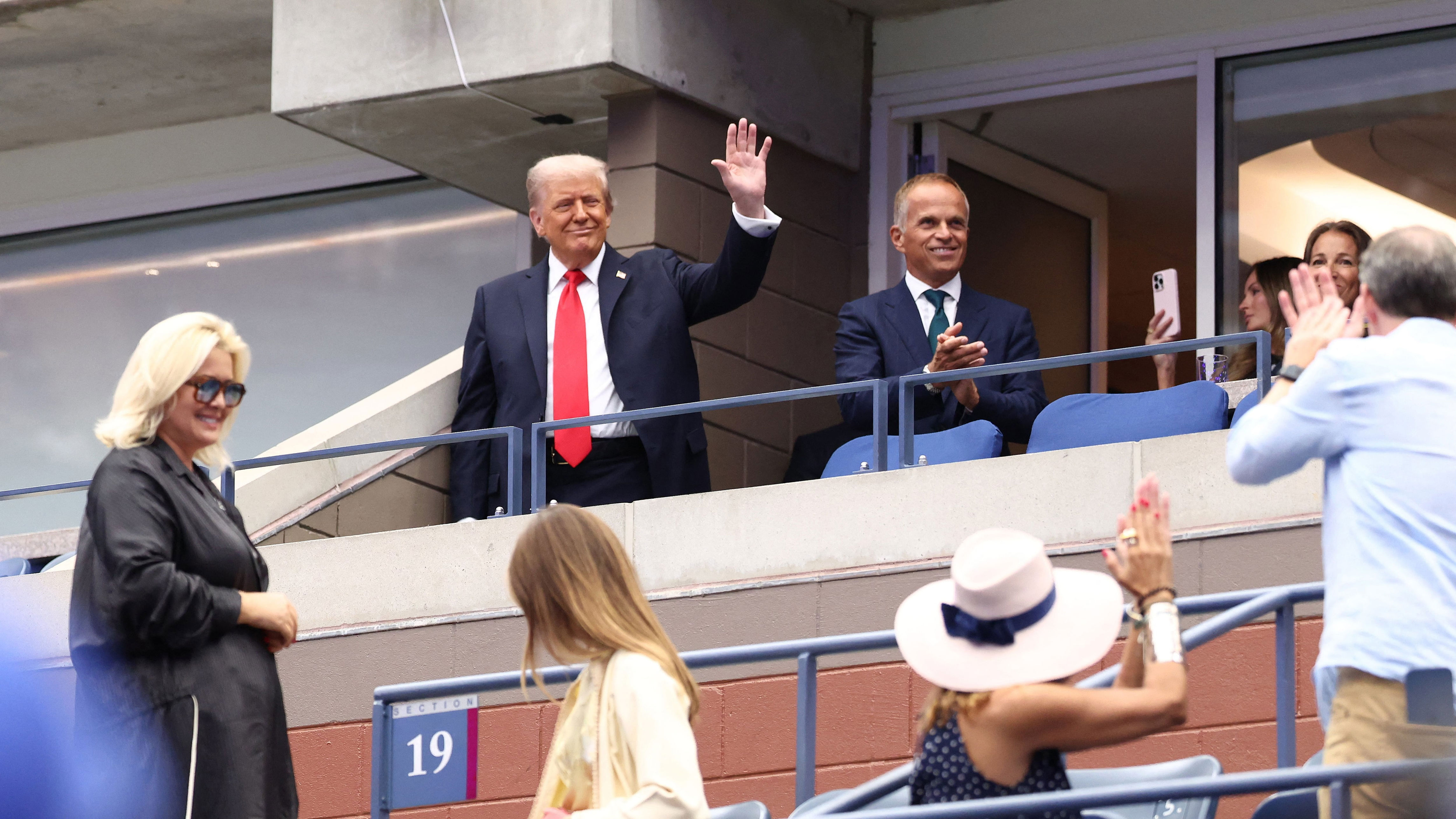 US Open: Trump security measures delay start of Alcaraz-Sinner men's final