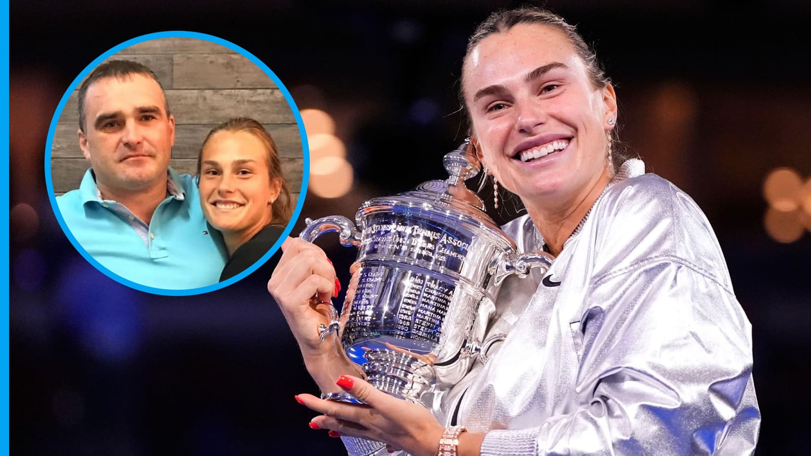 How Aryna Sabalenka’s late father became her ‘power’ after moving US Open tribute