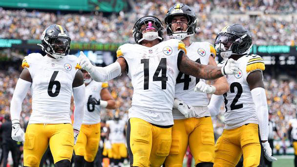Highlights from Steelers' 34-32 win over Jets in Aaron Rodgers' return ...