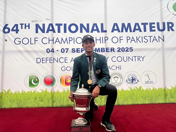Saad Habib wins 64th National Amateur Golf Championship