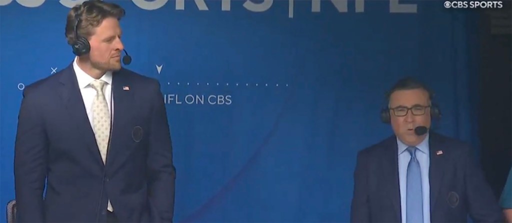 J.J. Watt’s ‘feathered and lethal’ hairstyle draws attention in his CBS ...