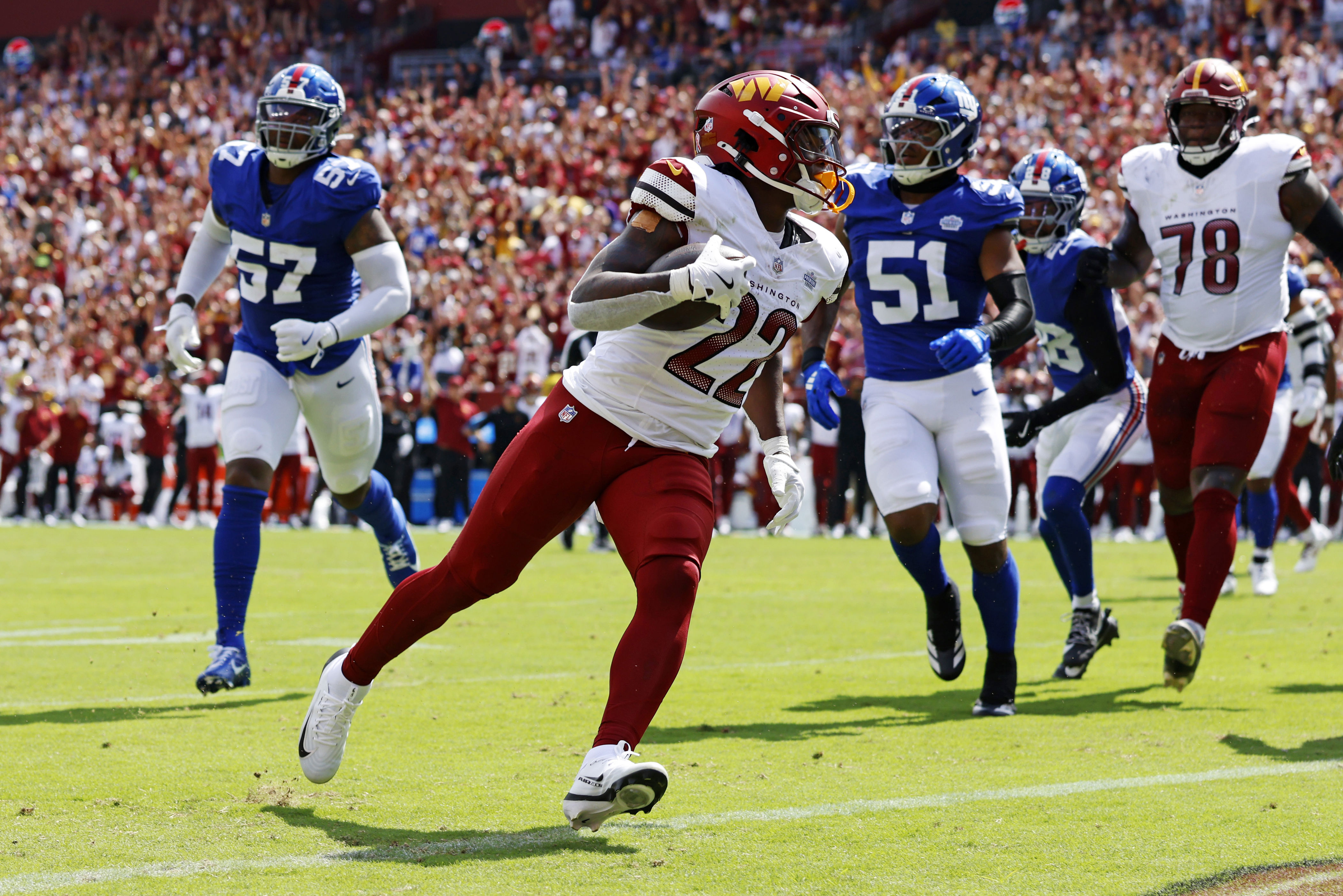 Washington Commanders vs New York Giants 3rd Quarter