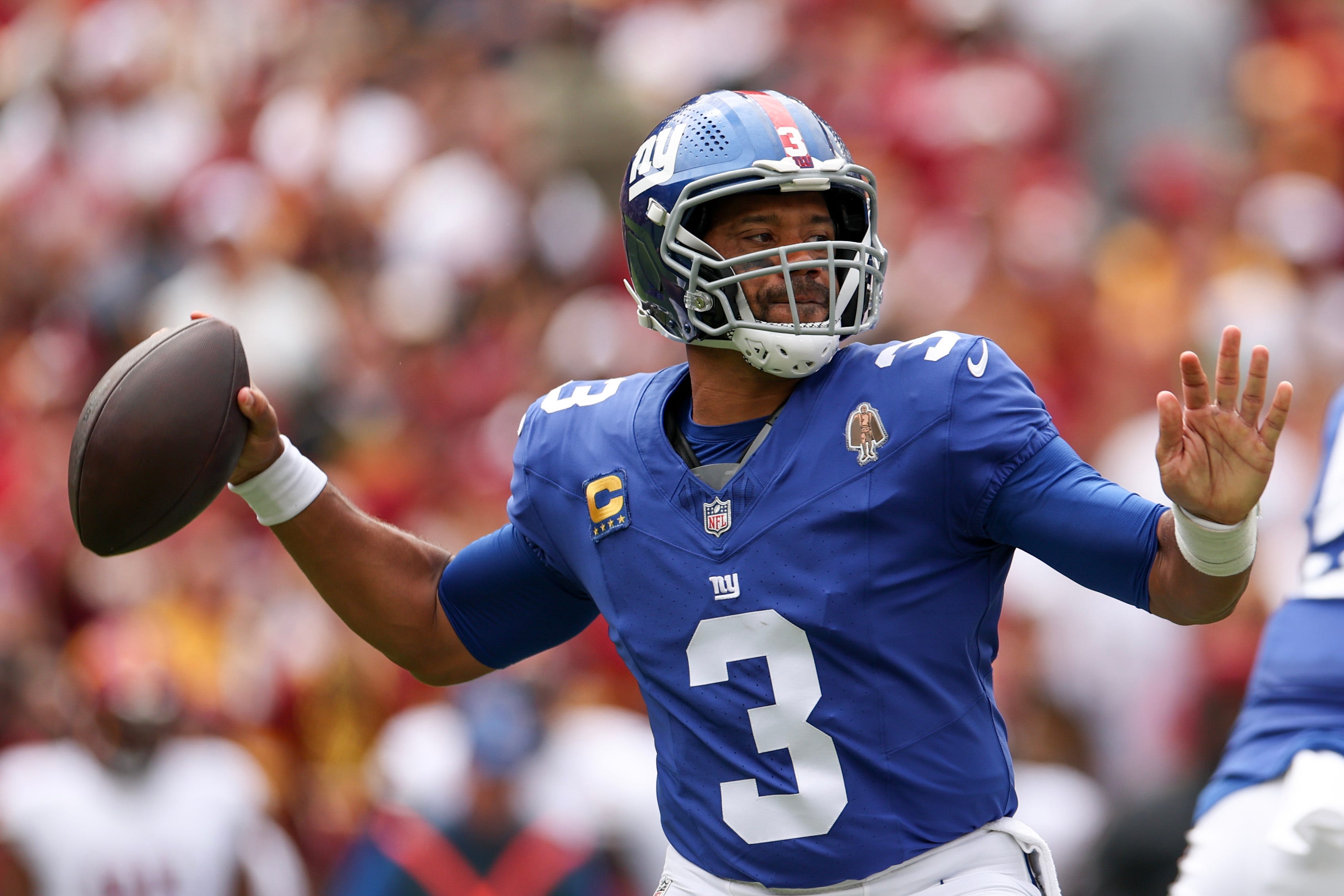 New York Giants' Russell Wilson will join CBS as analyst in Week 14
