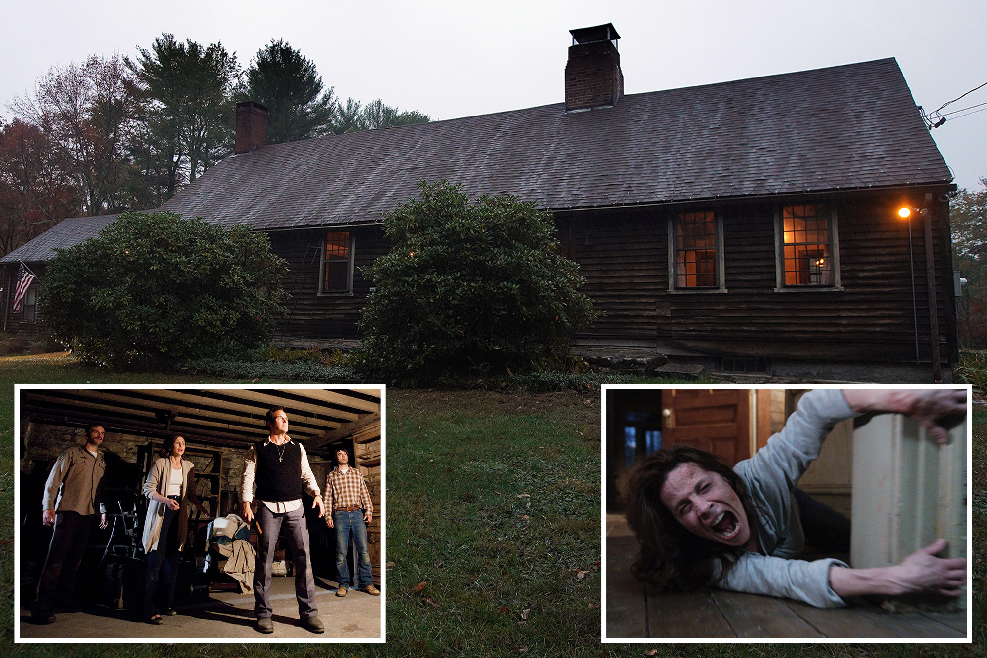 ‘Conjuring’ house heads to auction after foreclosure — and the spooky ...