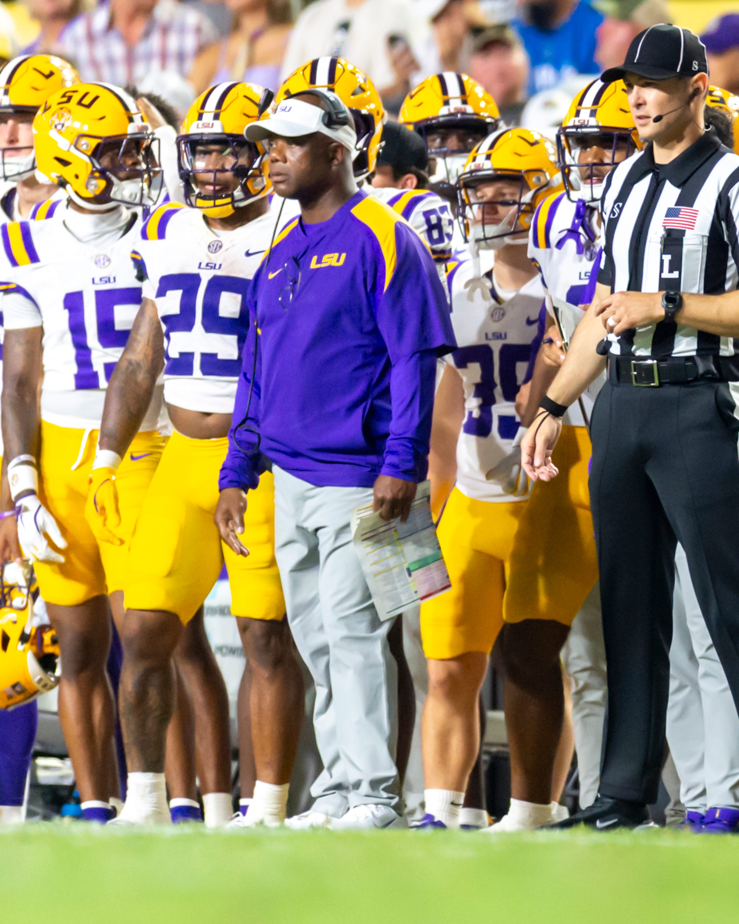 Interim LSU football coach Frank Wilson talks Brian Kelly firing, what ...
