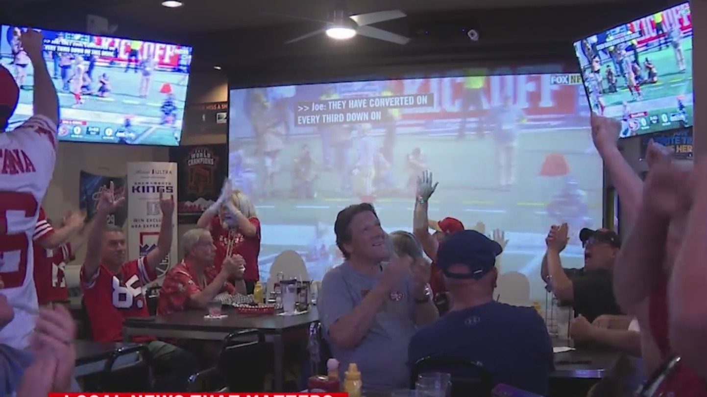 Local fans packed bars to celebrate new NFL season
