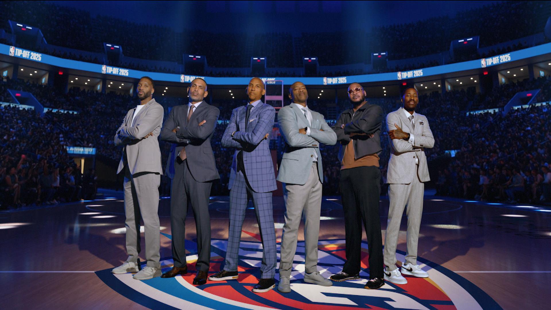 NBC introduces its legendary lineup of NBA analyst talent for season ...
