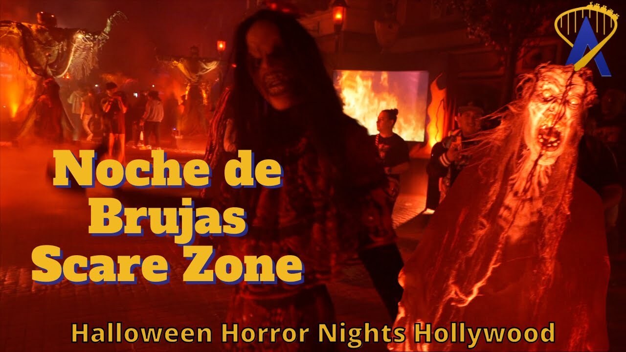 Noche de Brujas Scare Zone at Halloween Horror Nights Hollywood