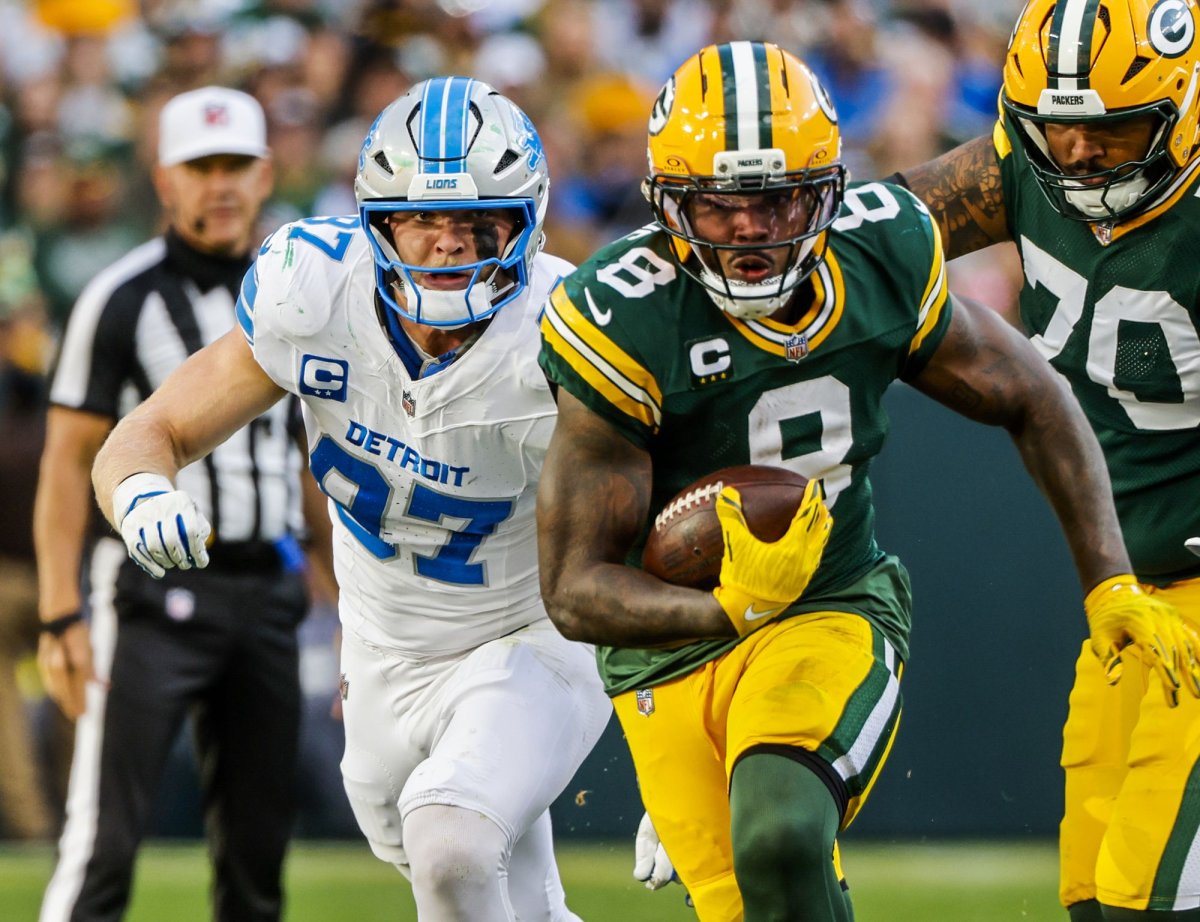 NFL: Green Bay Packers defeat Detroit Lions