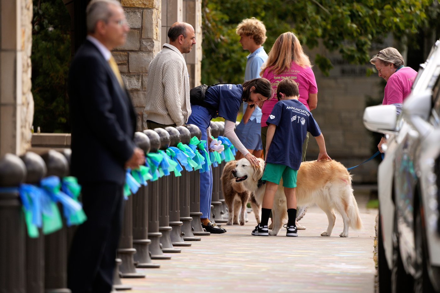 Hundreds mourn 8-year-old Fletcher Merkel, who was killed in a mass ...