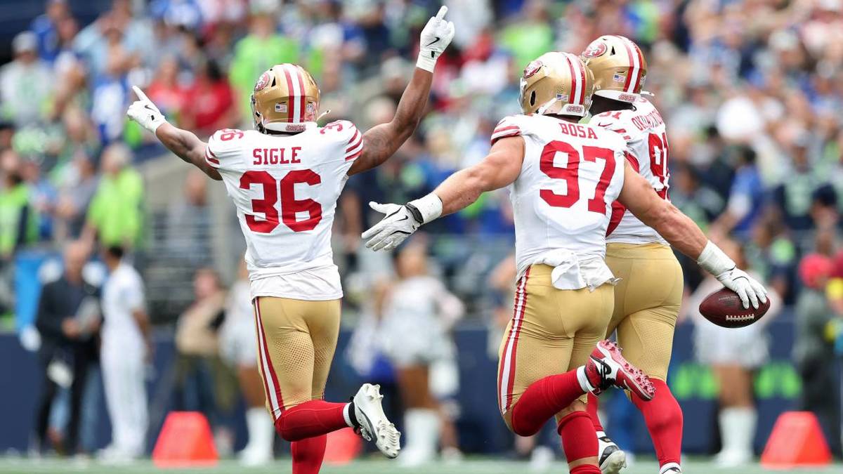 San Francisco debuta con agónica victoria sobre los Seattle Seahawks