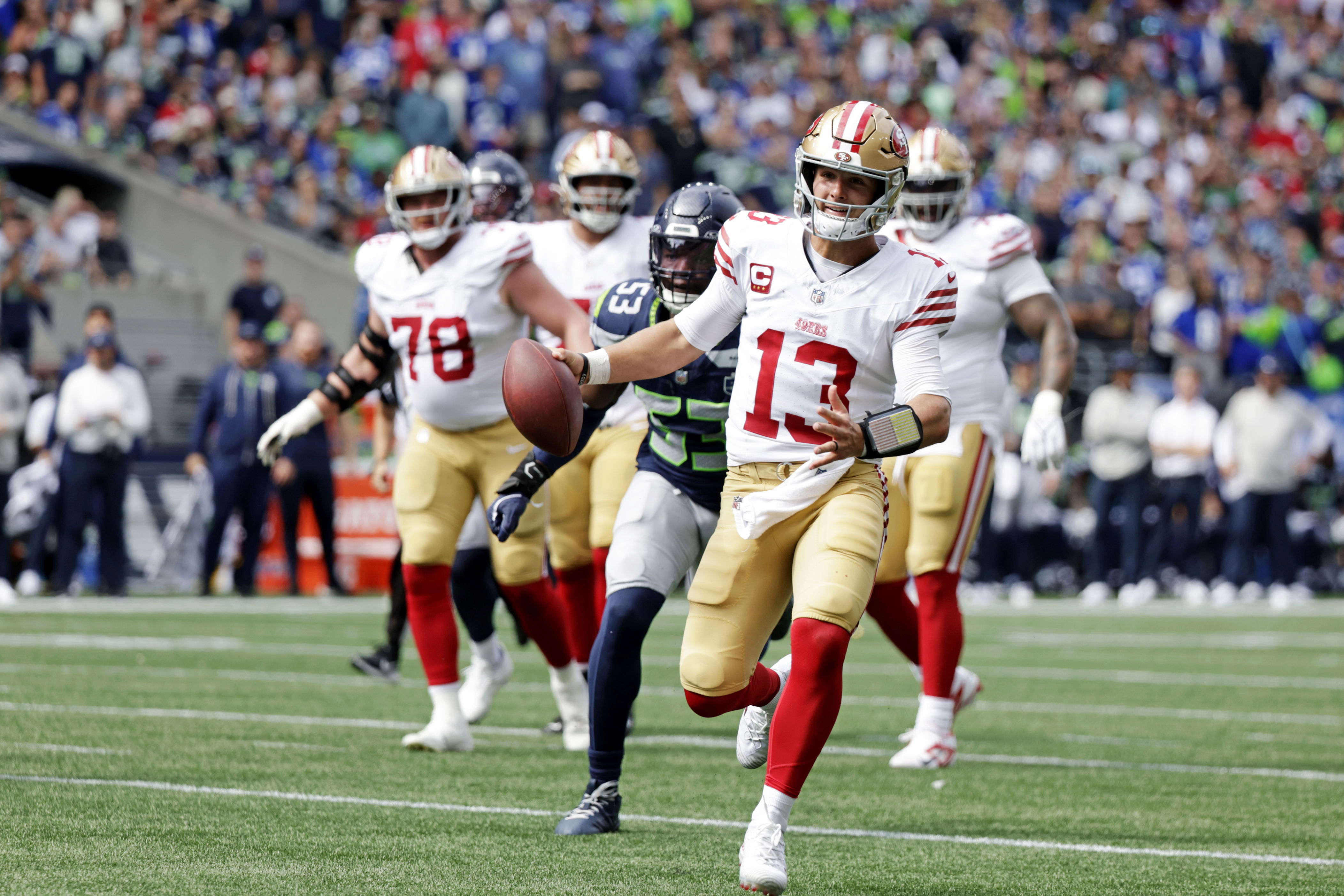 3 quick takeaways from the 49ers 17-13 win over the Seahawks: We saw ...