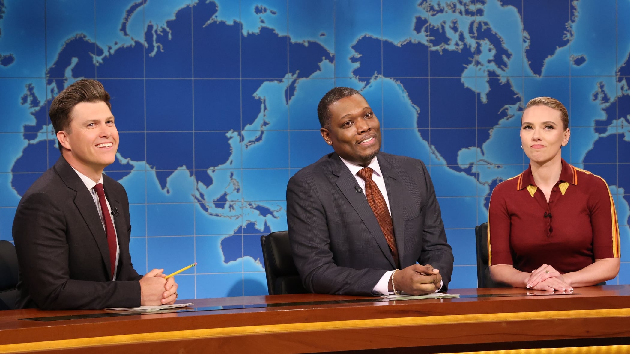 Scarlett Johansson Reveals Whether Husband Colin Jost Is Returning to ‘SNL’