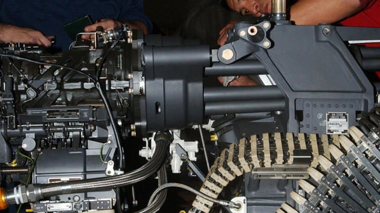 This 1960s US weapon fired 6,000 rounds per minute