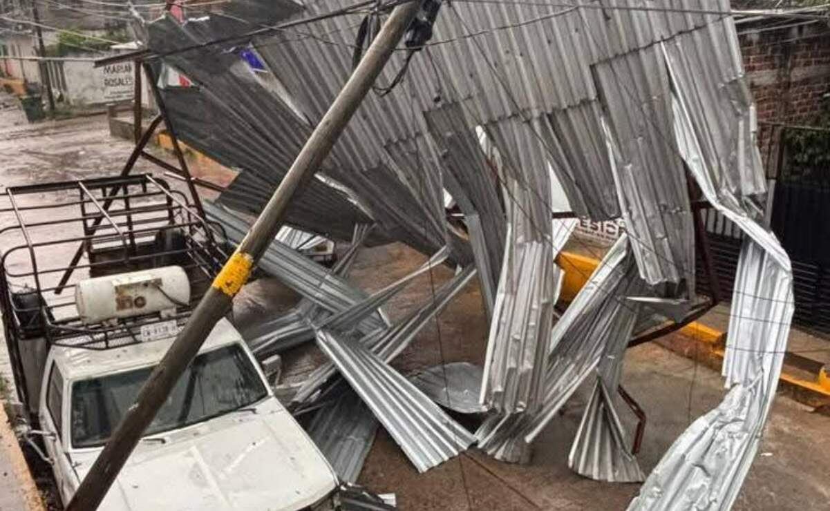 Fuertes rachas de viento azotan Chiapas; reportan diversos ...