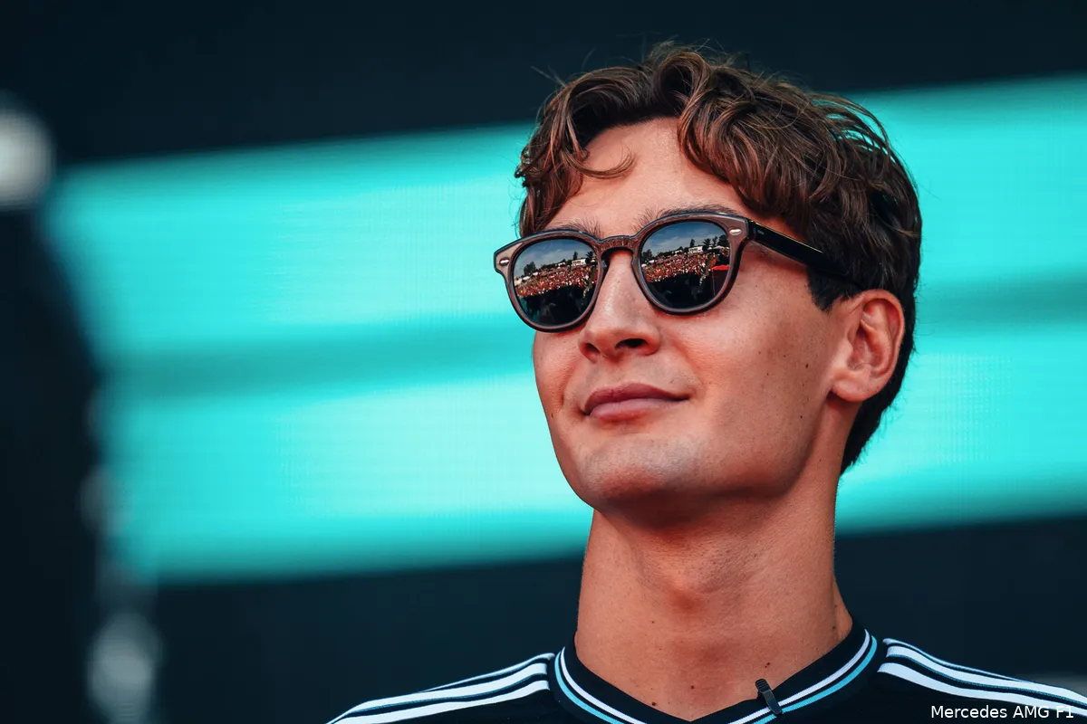 Russell reed zijn race in niemandsland: 'In het begin was het best leuk'