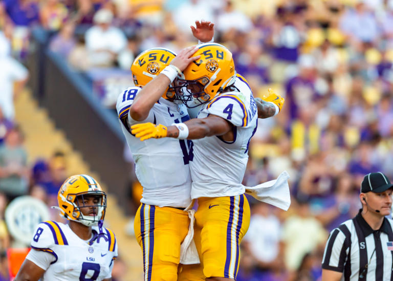 See where LSU football ranked in US LBM Coaches Poll after ...