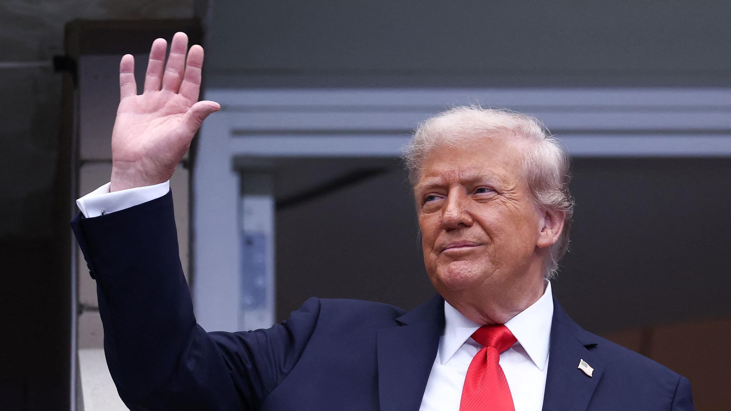 Trump security measures delay US Open final