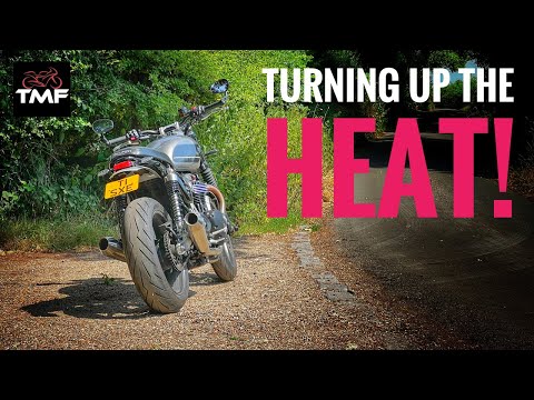 Speed Twin - Riding in Hot Weather - VLOG 4K