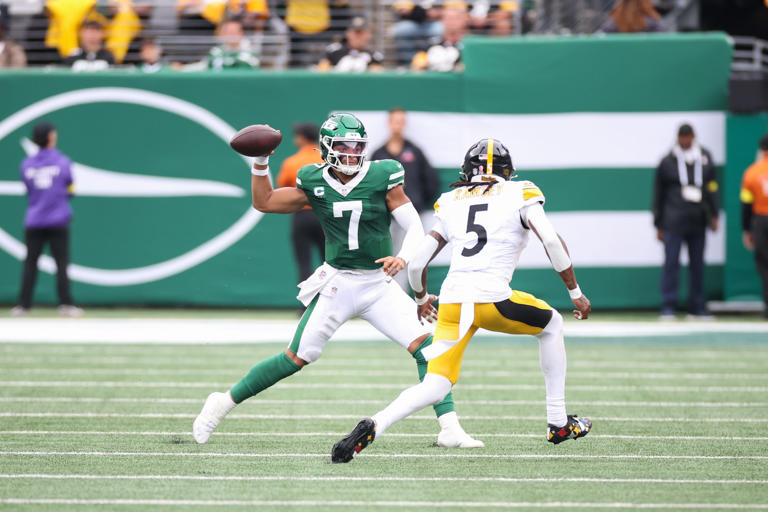 Steelers CB Jalen Ramsey defends his huge hit on Jets QB Justin Fields ...
