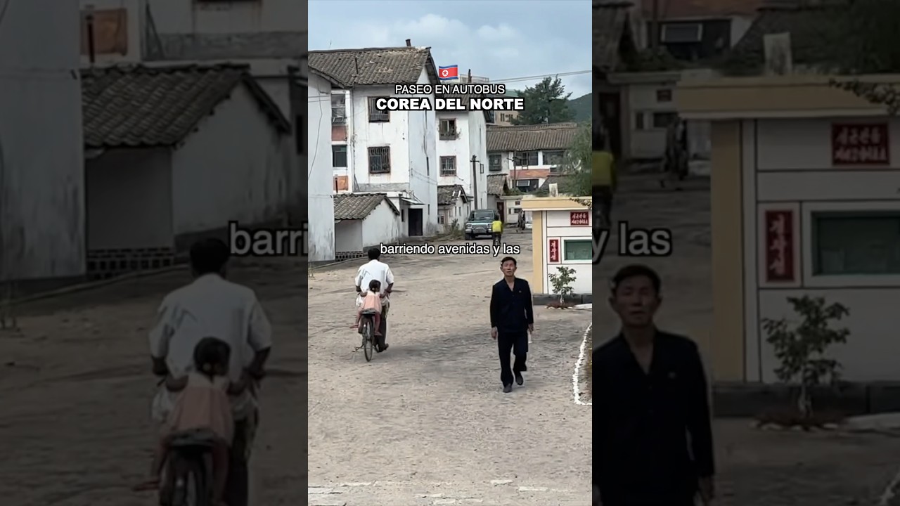 Calles impecables en Corea del Norte