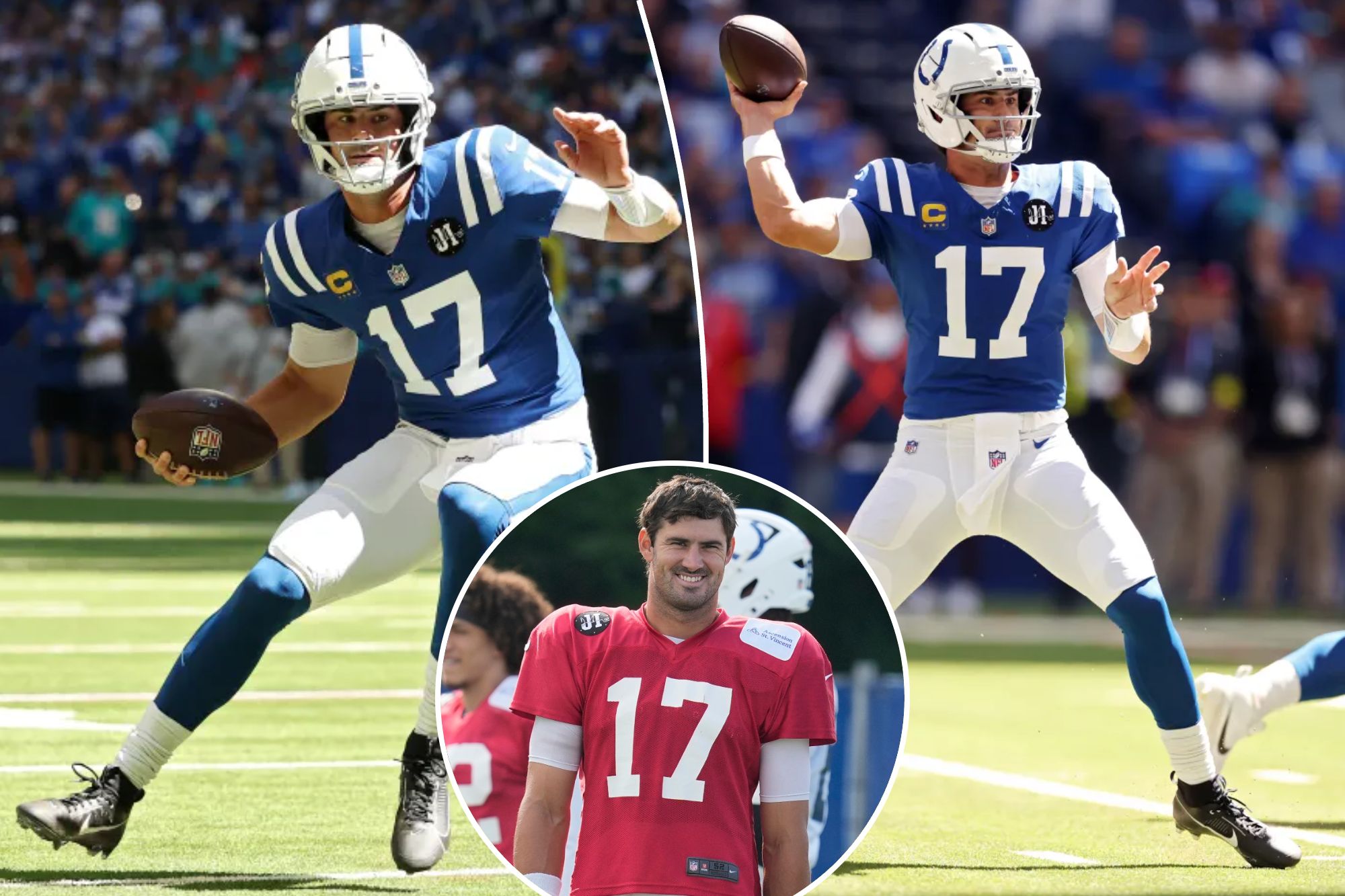 Daniel Jones wows in touchdown-filled Colts debut after winning ...