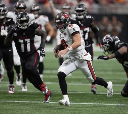 Los Buccaneers logran dramática victoria de 23-20 sobre los Falcons