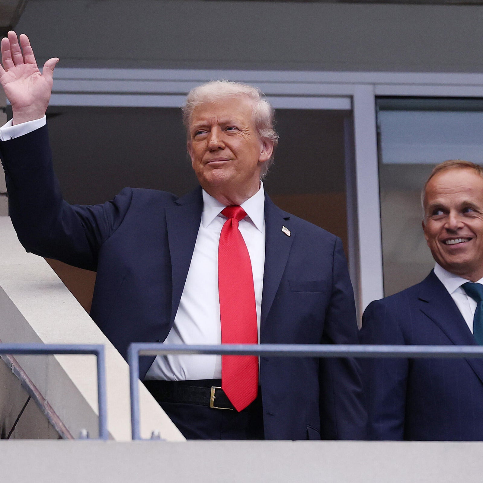 Trump attends U.S. Open men's finals
