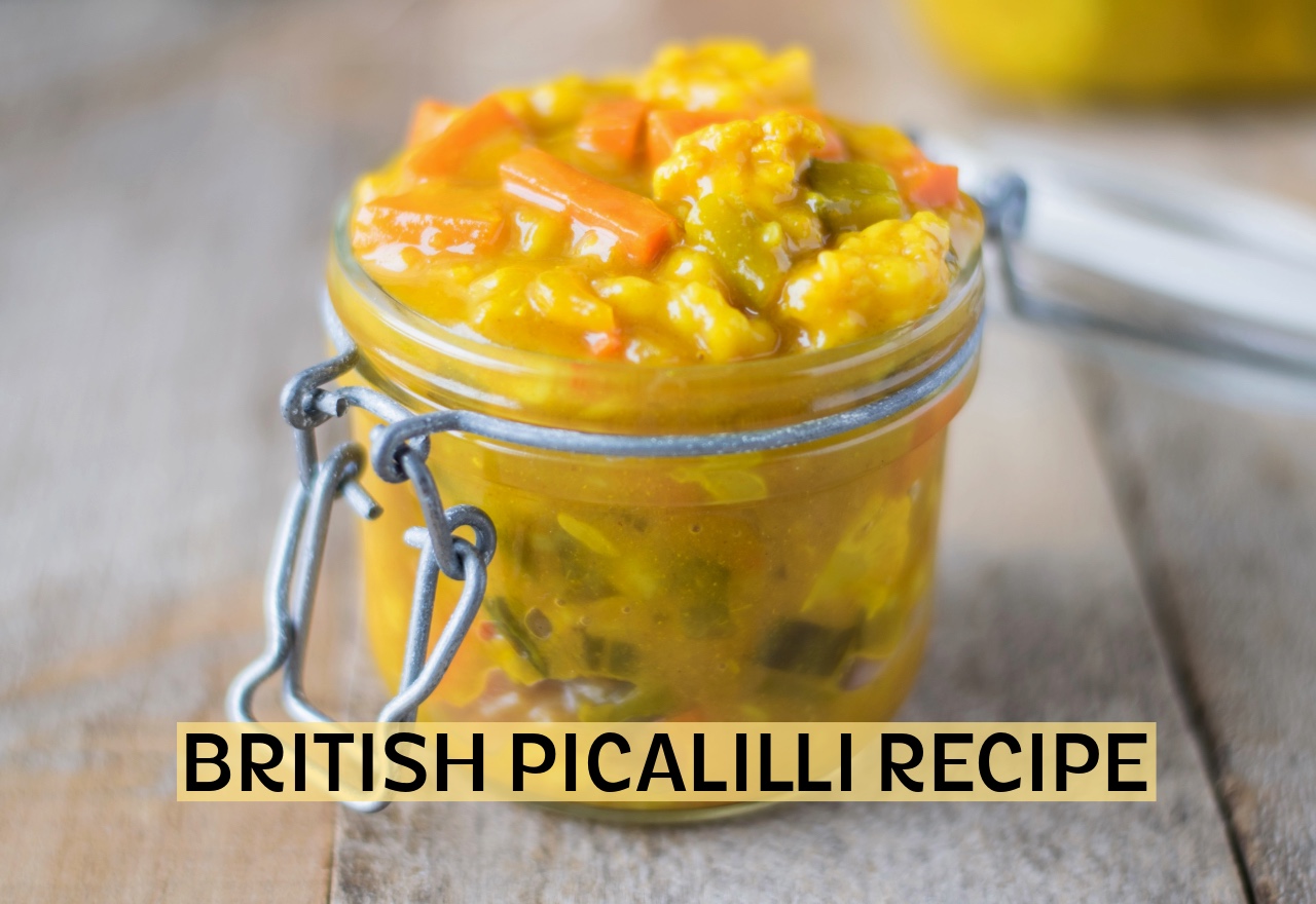 British piccalilli recipe