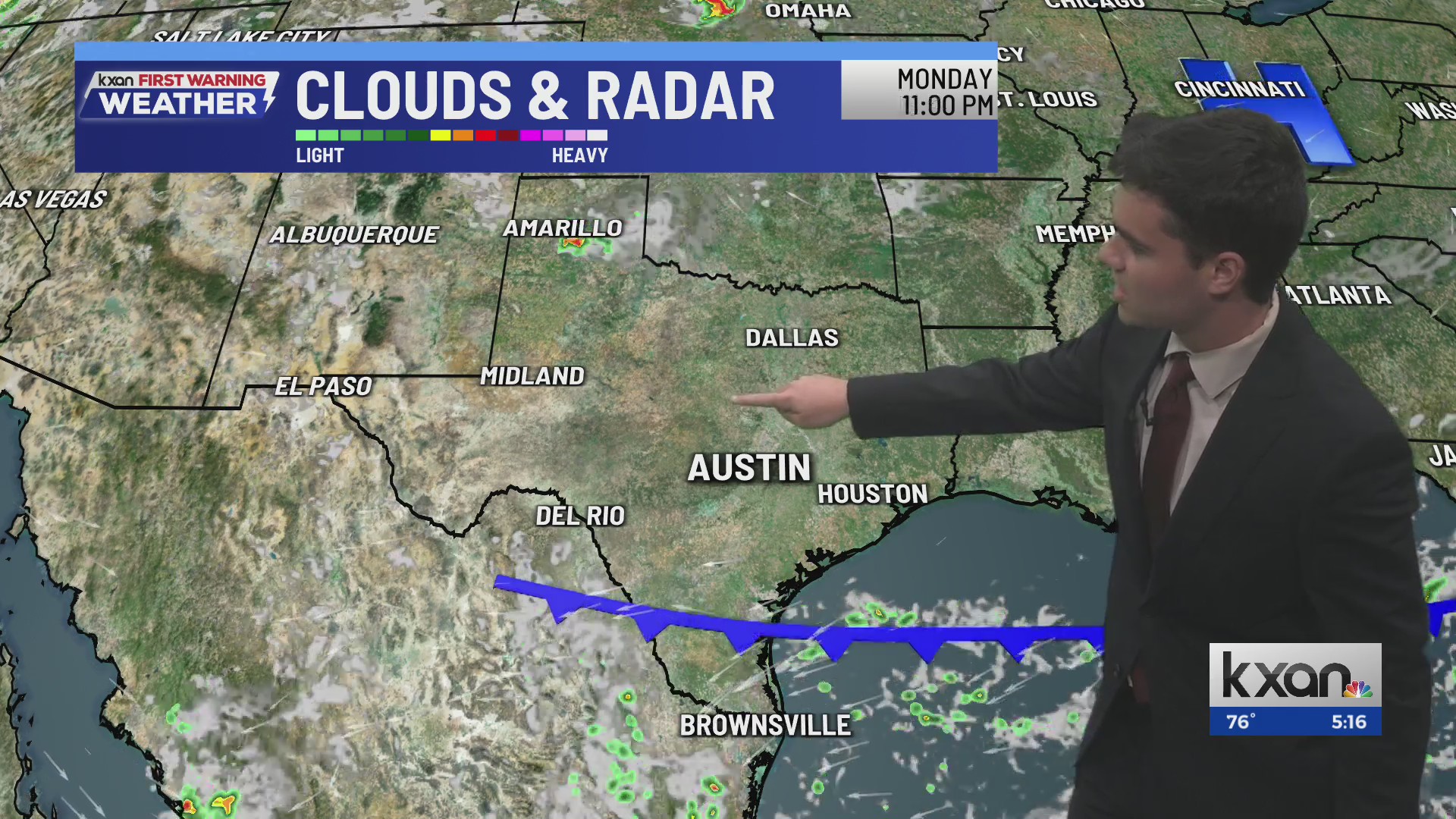 Pattern change emerges in Central Texas | KXAN Weather Evening Forecast ...