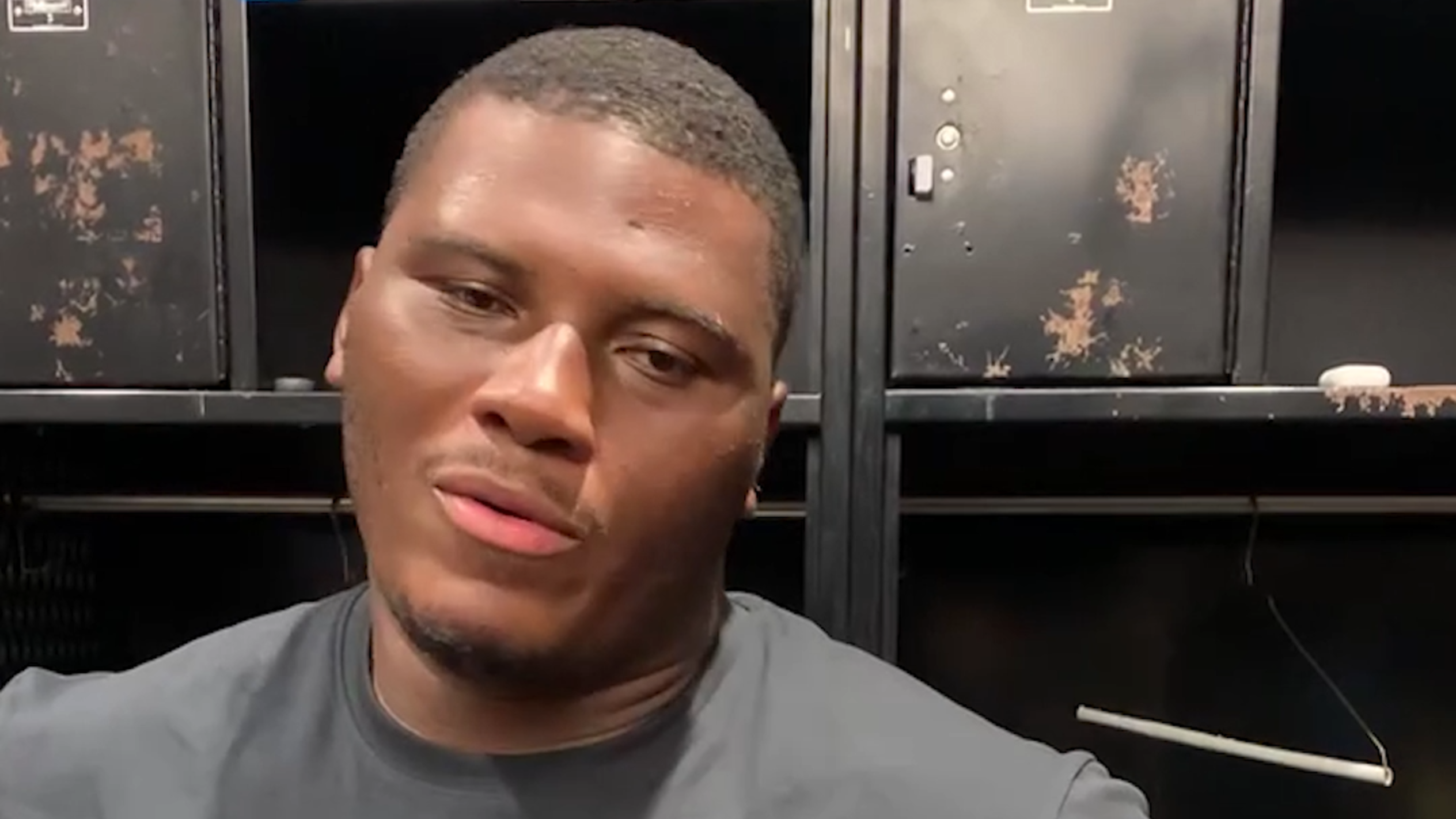 Panthers DT Derrick Brown on Sunday's loss