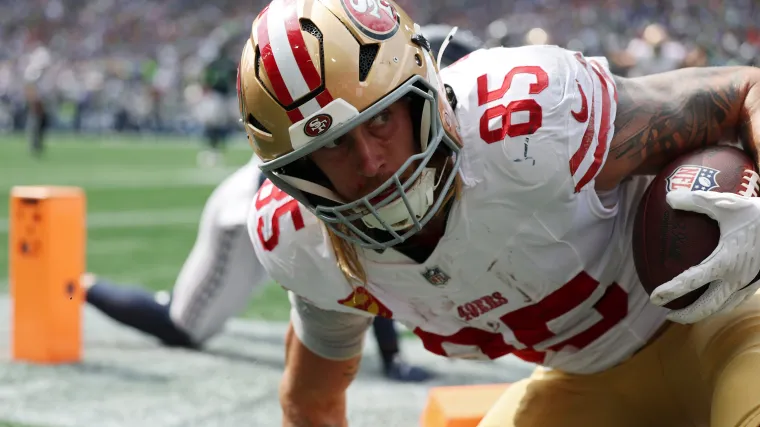 George Kittle injury updates: 49ers place star tight end on injured reserve