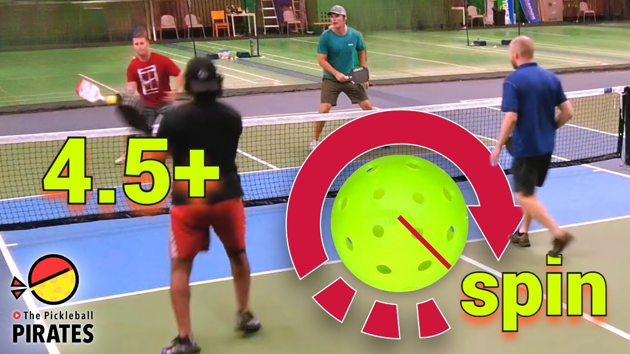 4.5+ Men’s Doubles Showdown With Insane Spin