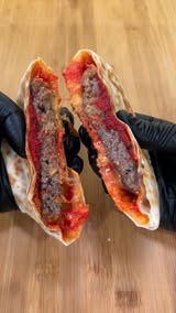 Burger Crunch Wrap Recipe