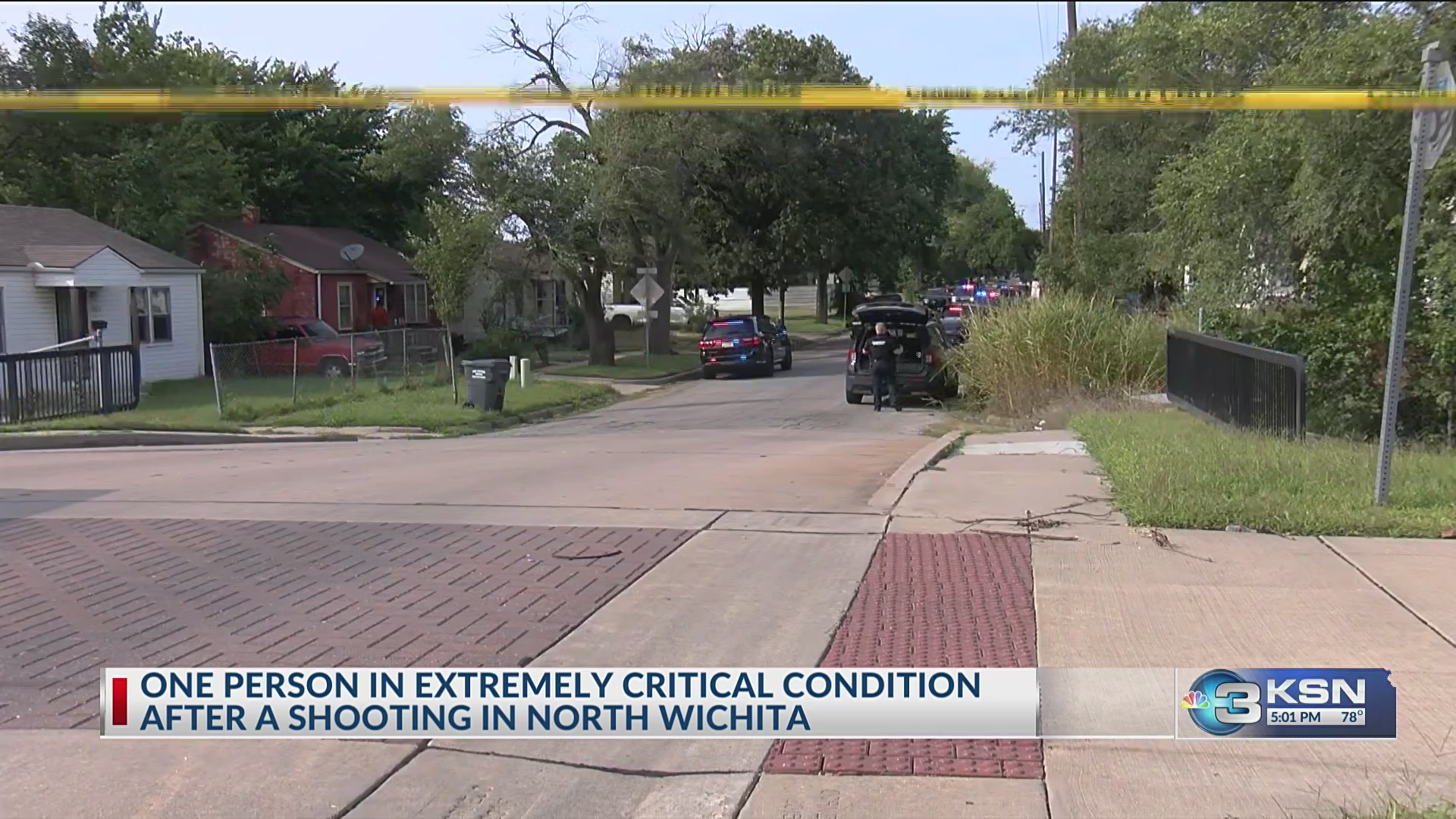 Person critically injured in north Wichita shooting