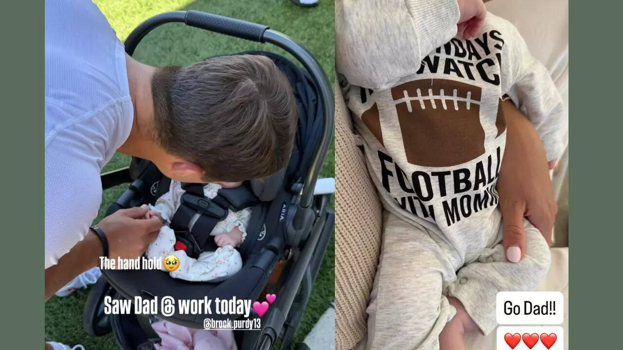 Jenna Purdy delights fans with baby Millie’s game-day look while Brock ...