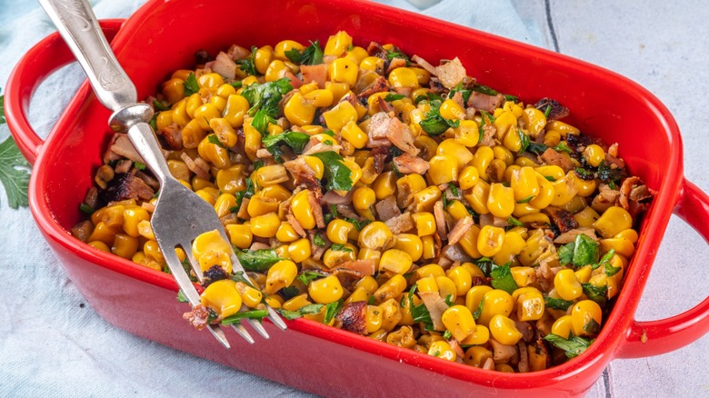The Secret Step To Making Better Fried Corn You Shouldn't Skip