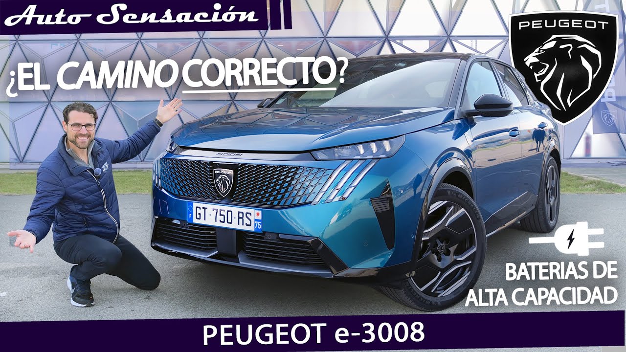 Prueba de Manejo del Peugeot e-3008 GT Line