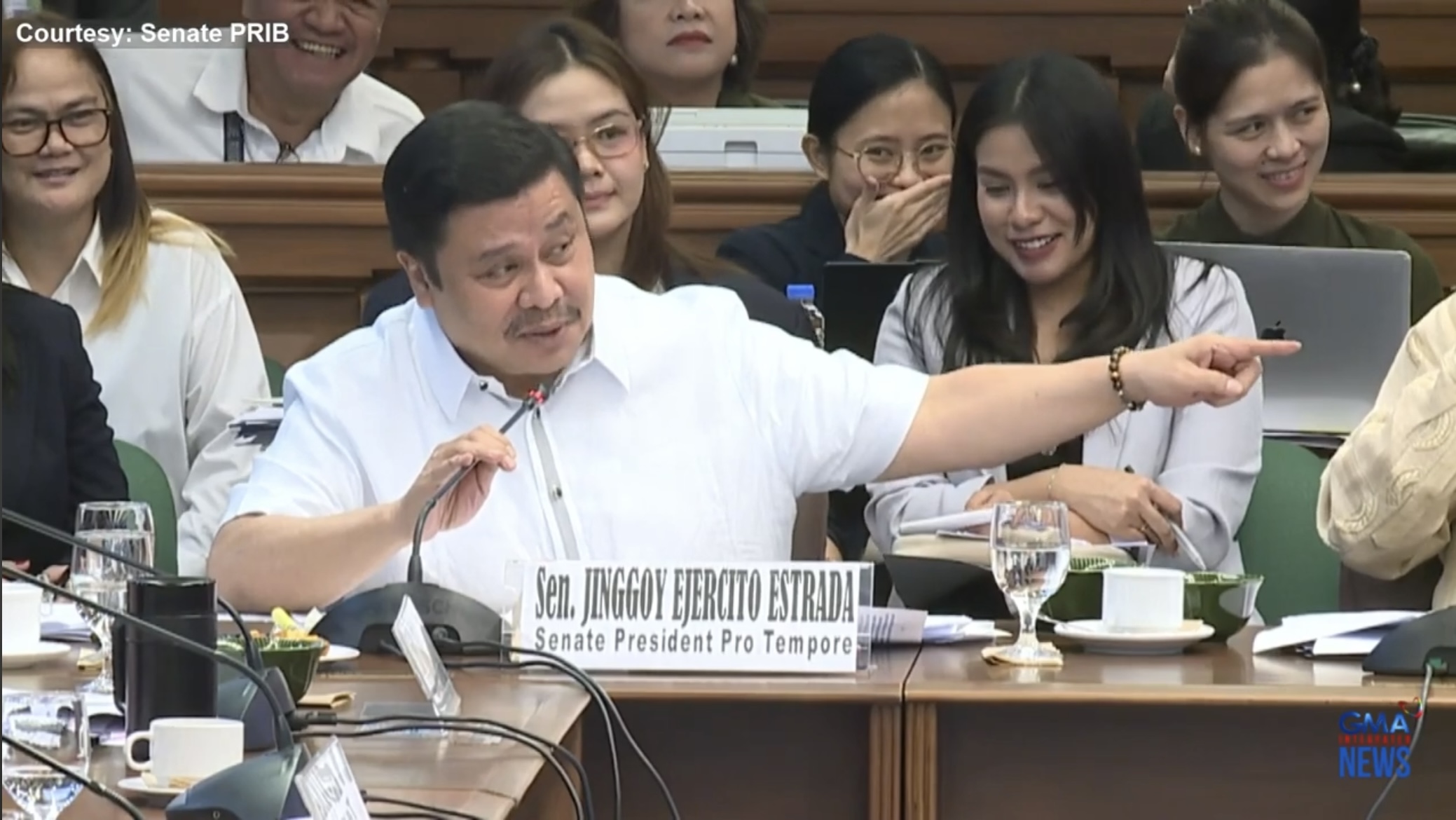 Jinggoy Estrada resents Marcoleta's you're safe remark