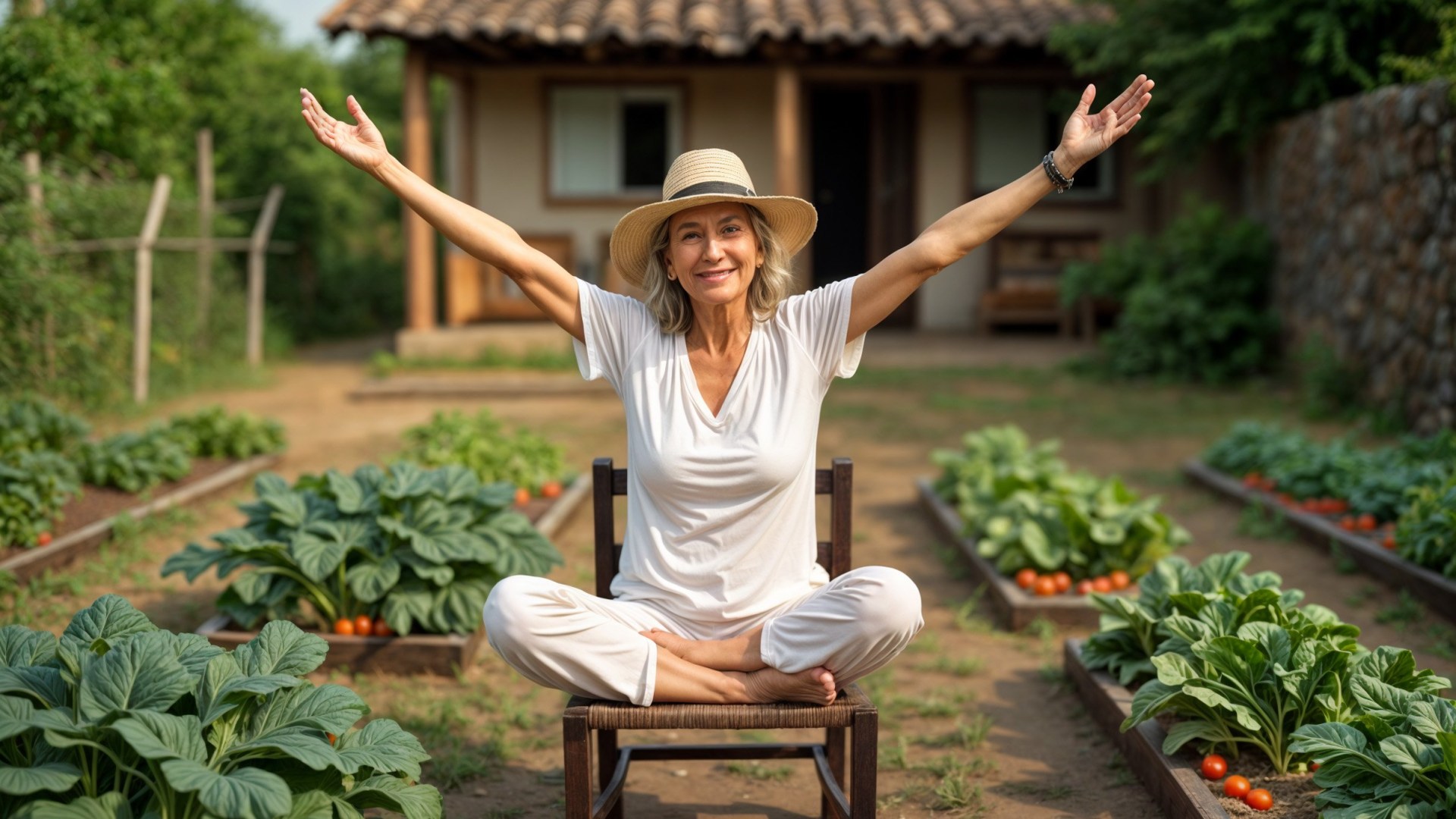Chair Yoga Trend Goes Viral as Fitness Made Simple
