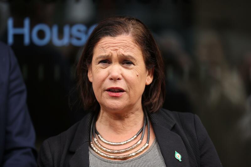 Sinn Féin leader Mary Lou McDonald rules out presidential bid