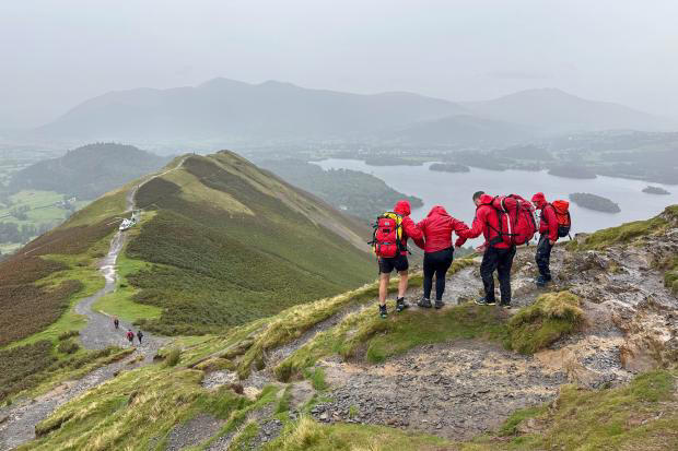 Woman's face bashed into rocky slope while descending Catbells
