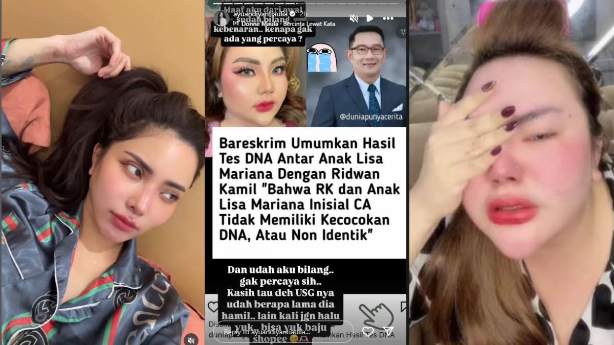 Dulu Pasang Badan Kasus Lisa Mariana,Ayu Aulia Kini Serang Ridwan Kamil,Bongkar Kelakuan Genit RK